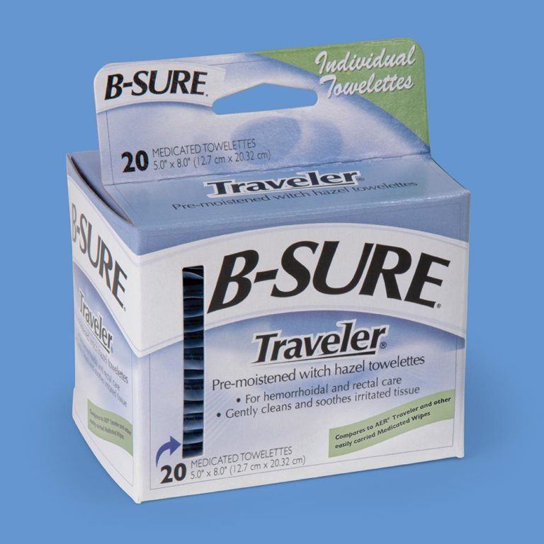 B-Sure Witch Hazel Towelette | Accidental Bowel Leakage | Bowel ...